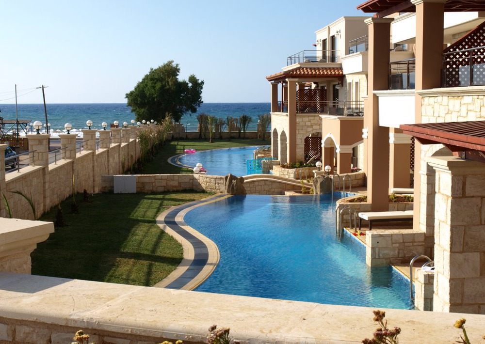 Caldera Palace products and pool marbles